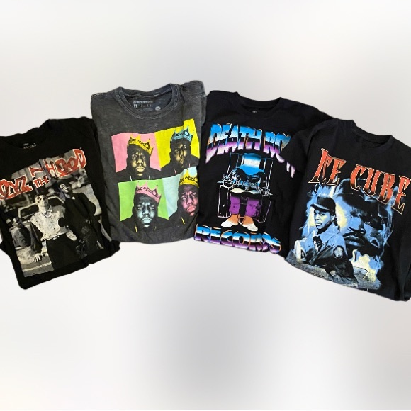 Ice Cube | Shirts | Screen Print Rap Tee Bundle Of 4 Ml Ice Cube Death ...
